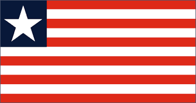 Liberia National Flag Printed | United Flags